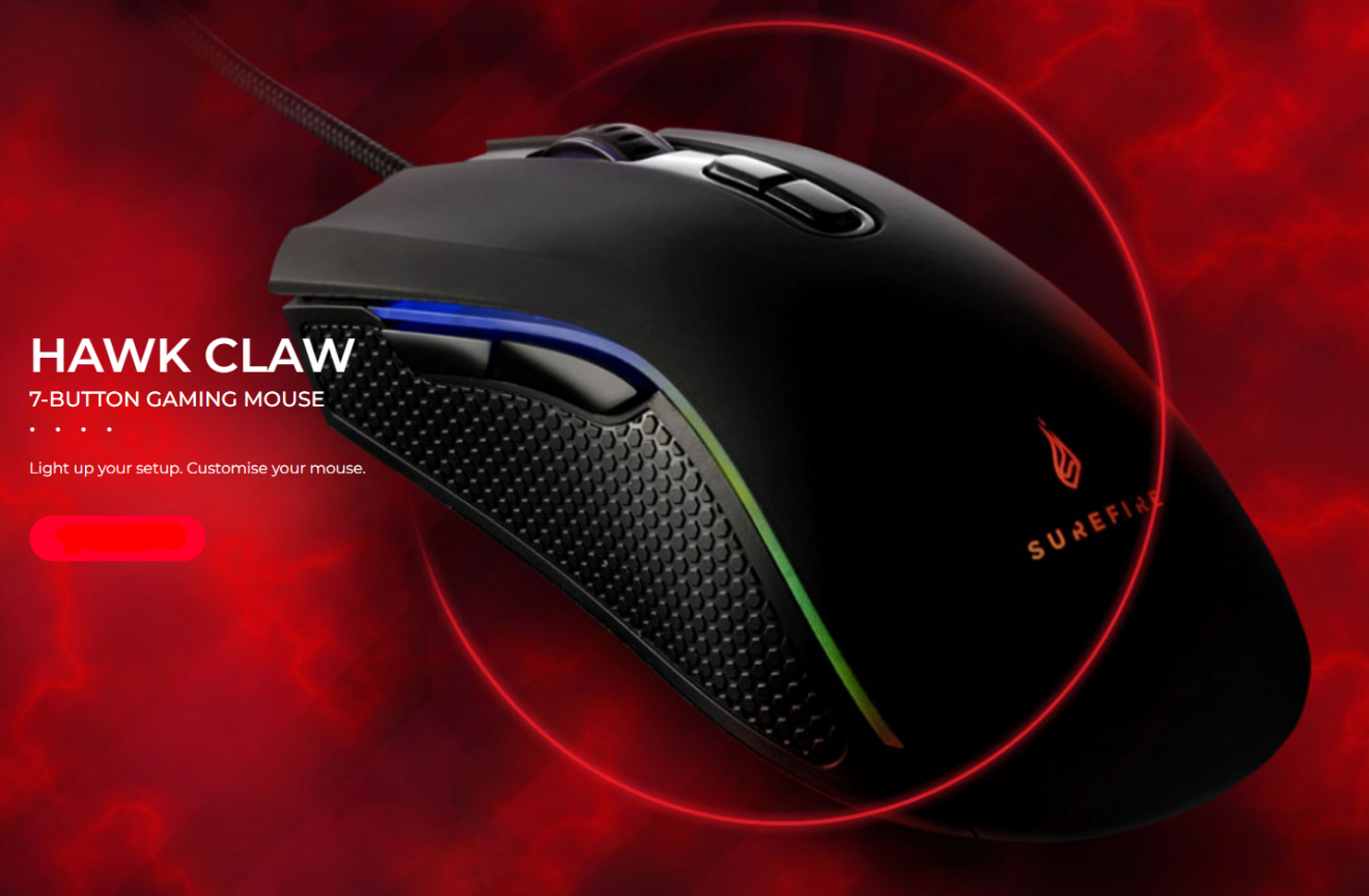 Surefire Hawk Claw 7 Button Gaming Mouse – Computer & Laptop Repairs ...